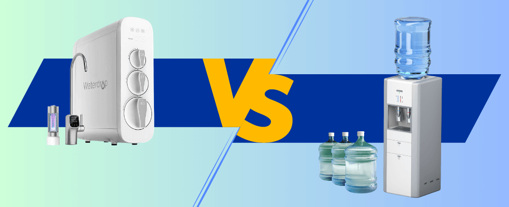 Bottled Water Dispensers vs. Tankless RO Water Filters