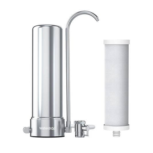 Waterdrop Countertop Faucet Water Filter with Replacement Filter