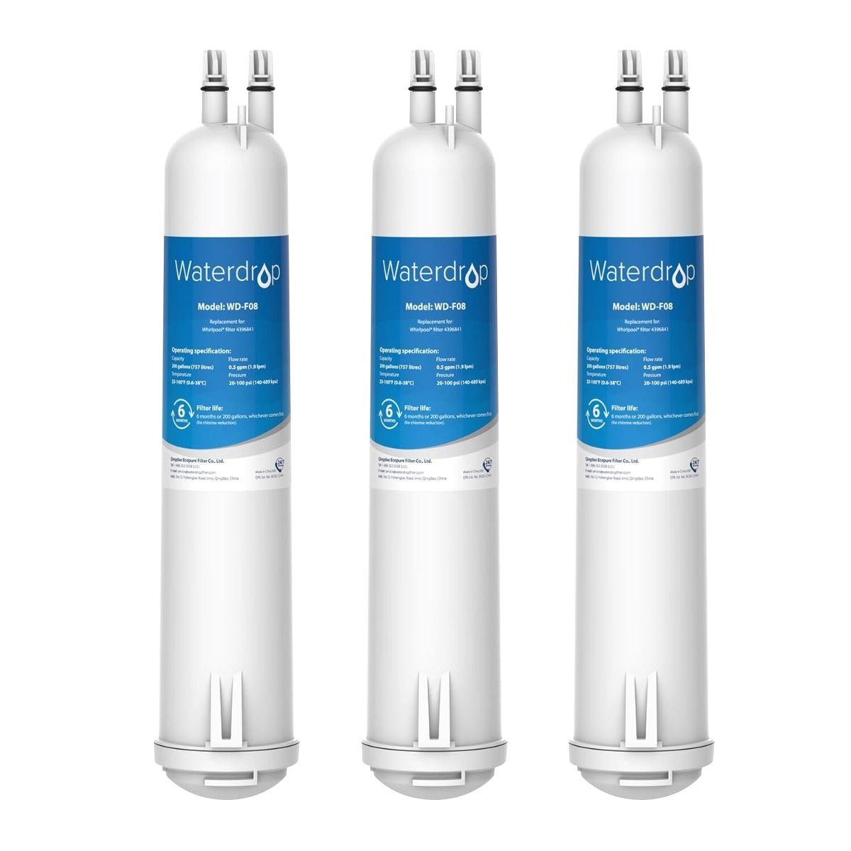 Waterdrop Replacement for Everydrop® Refrigerator Filter