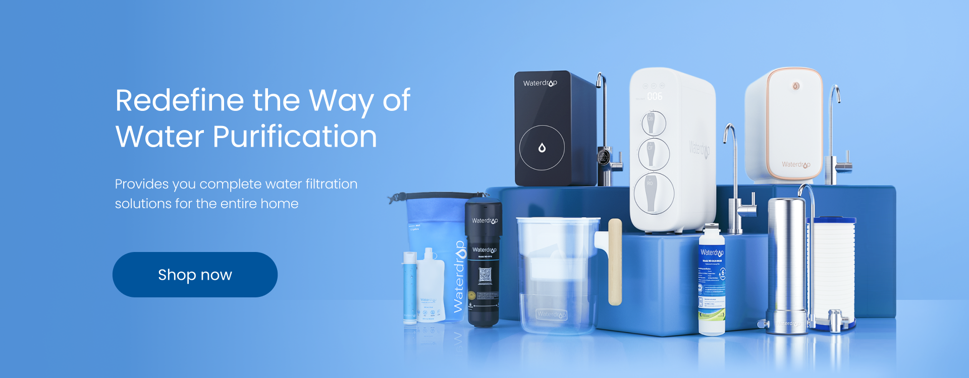 Instant Electric Water Filter Pitchers - Waterdrop