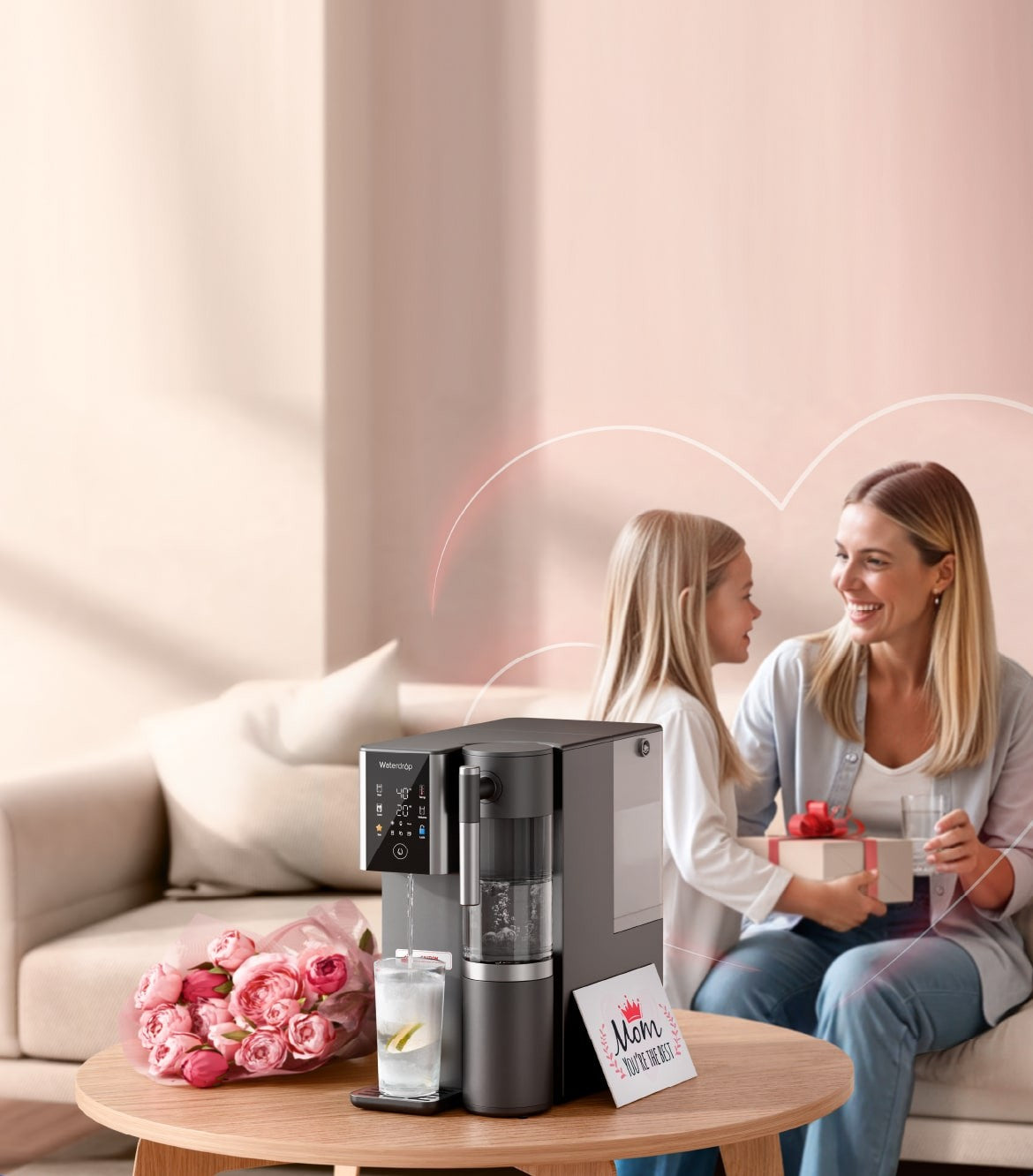 Waterdrop Countertop Reverse Osmosis Water Filter N1