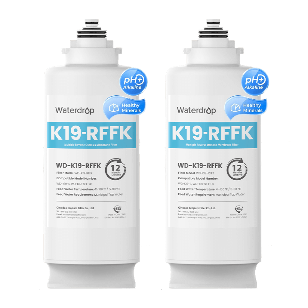 Waterdrop K19-RF-FK Replacement Water Filter for Countertop RO System
