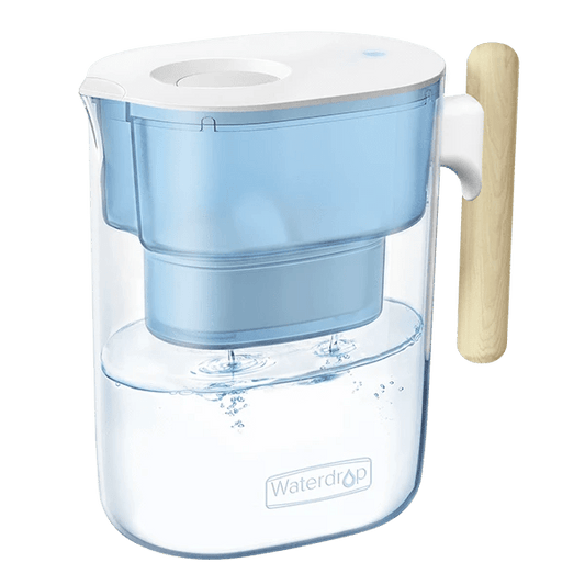 Waterdrop Water Filter Pitcher with Wooden Handle PT-04