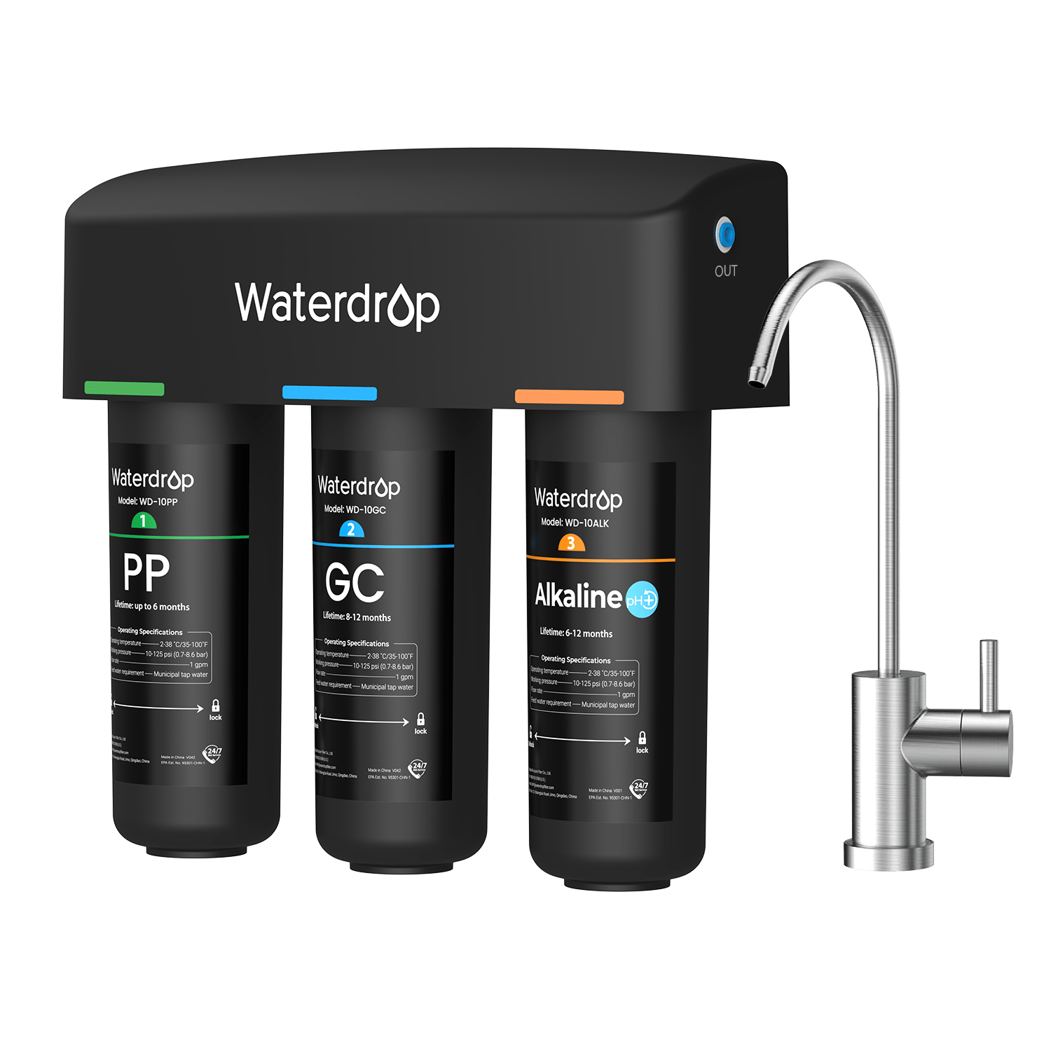 Under Sink Water Filter & Water Purification Systems | Waterdrop ...