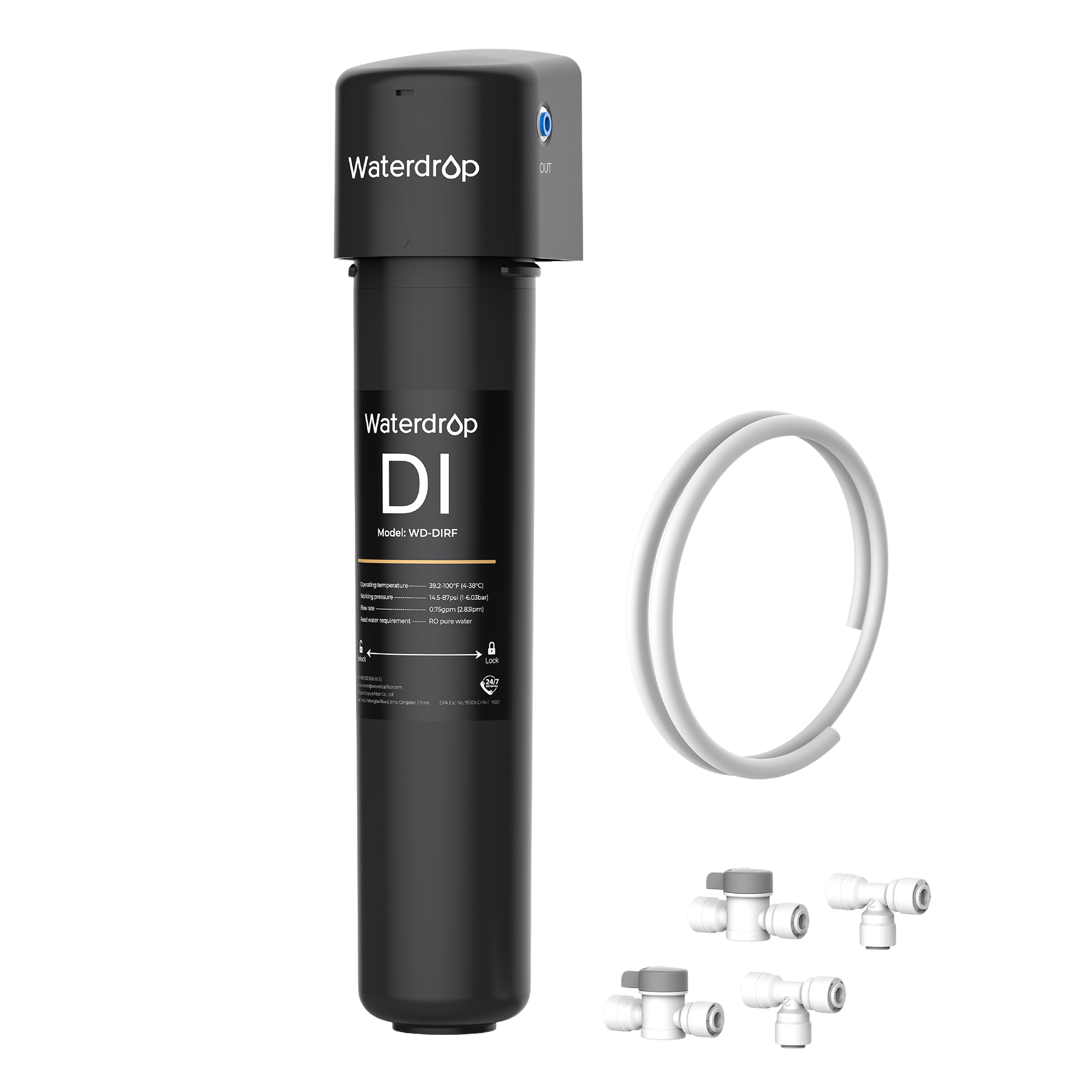 Waterdrop Deionized Water System | Pure & Mineral-Free Water